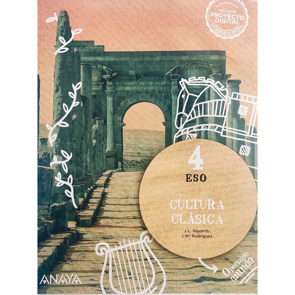 CULTURA CLÁSICA 4. -4º ESO (Operación Mundo) | mislibrosdetexto.com CULTURA CLÁSICA 4. -4º ESO (Operación Mundo) | mislibrosdetexto.com
